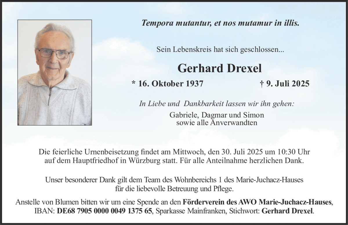 Tempora mutantur, et nos mutamur in illis