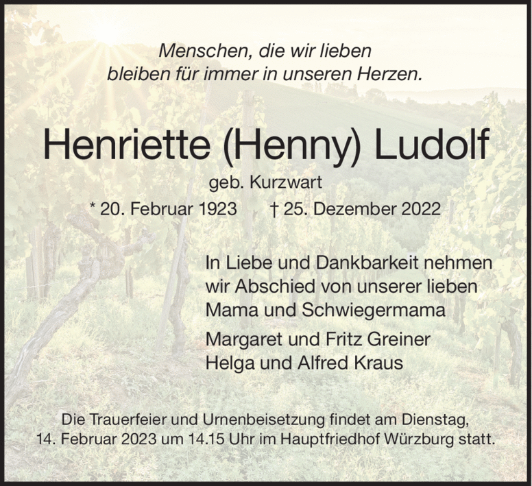 Menschen, die wir lieben bleiben für immer in unseren Herzen