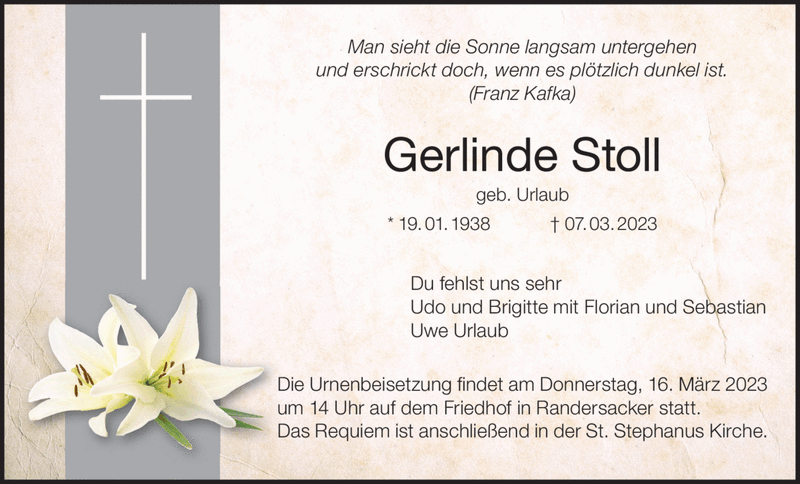 Man sieht die Sonne langsam untergehen und erschrickt doch