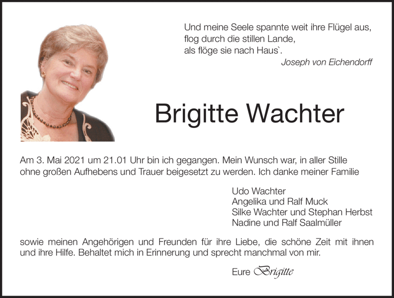 Und meine Seele spannte weit ihre Flügel aus