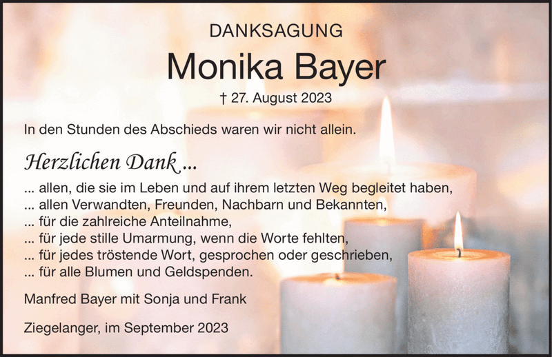 DANKSAGUNG Monika Bayer ? 27