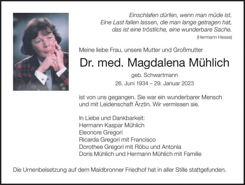 Einschlafen dürfen, wenn man müde ist