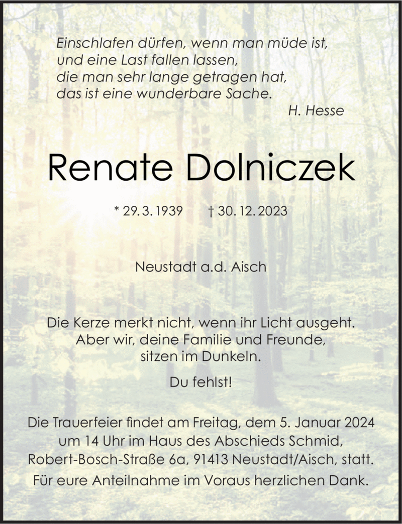 Einschlafen dürfen, wenn man müde ist