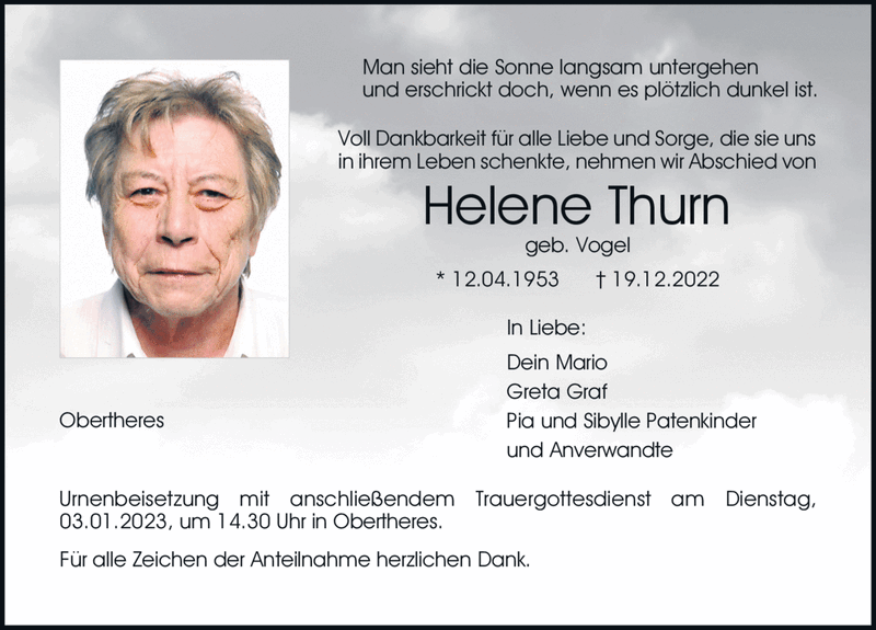 Man sieht die Sonne langsam untergehen und erschrickt doch