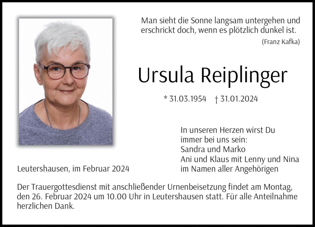 Man sieht die Sonne langsam untergehen underschrickt doch