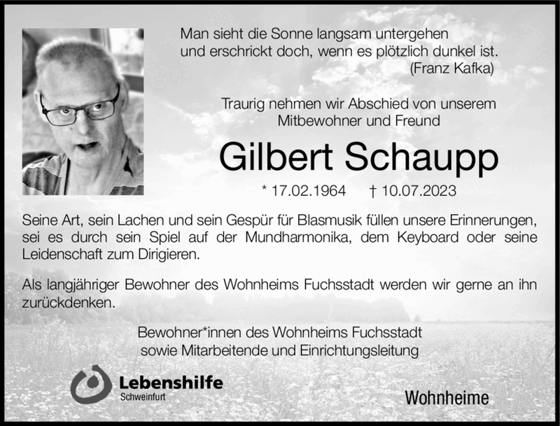 Man sieht die Sonne langsam untergehen und erschrickt doch