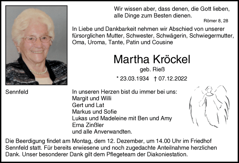 Wir wissen aber, dass denen